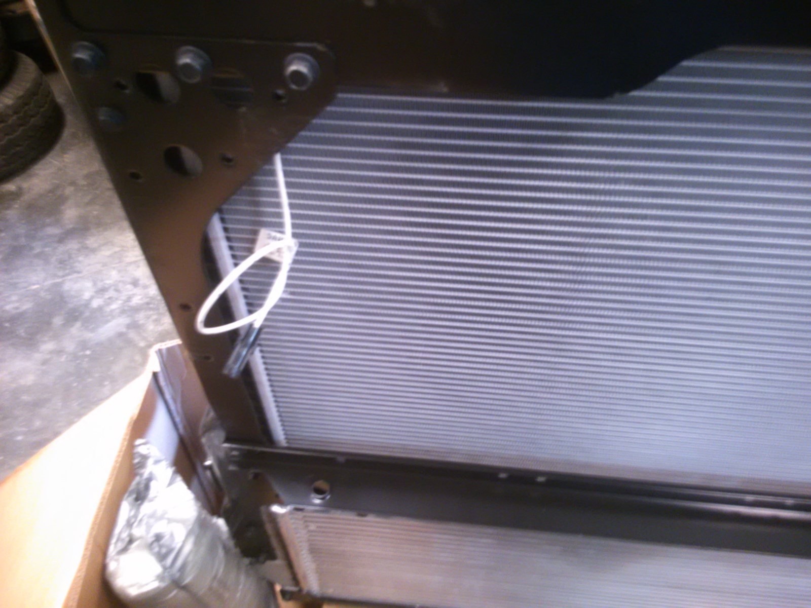 International/Navistar radiator/charge air cooler asm. 2606177C91 | eBay