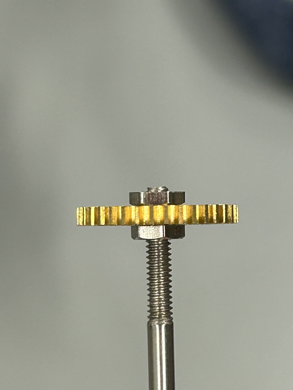 QTY 1 TRADESHIP BRASS SPUR GEAR MODULE 0.5 PITCH 36 TEETH 5-40 BORE ...