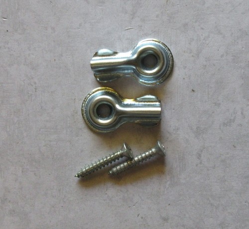 Half bow tie turn latch 1 1/4" Lot of 2 jelly cupboard cabinet door ...