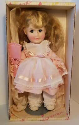 Vintage Effanbee Doll #1407 Pink Dress 1980 Blonde Hair Collectible | eBay