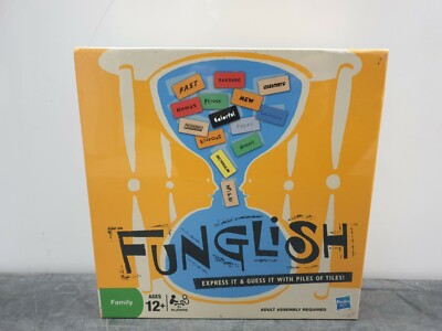 Hasbro Funglish Board Game Family Fun | eBay
