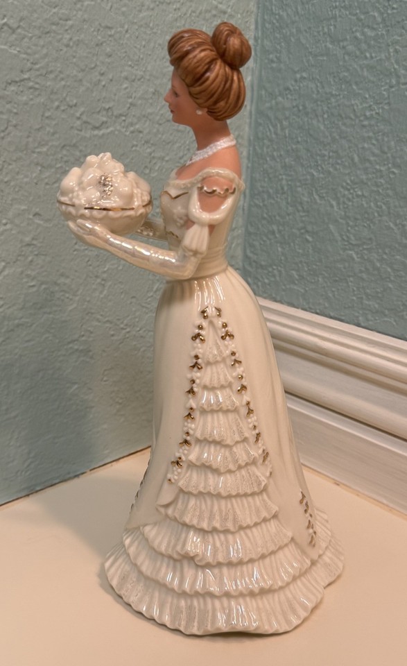 Lenox “A Christmas of Good Tidings” Limited Ed Ivory Classic Vintage ...