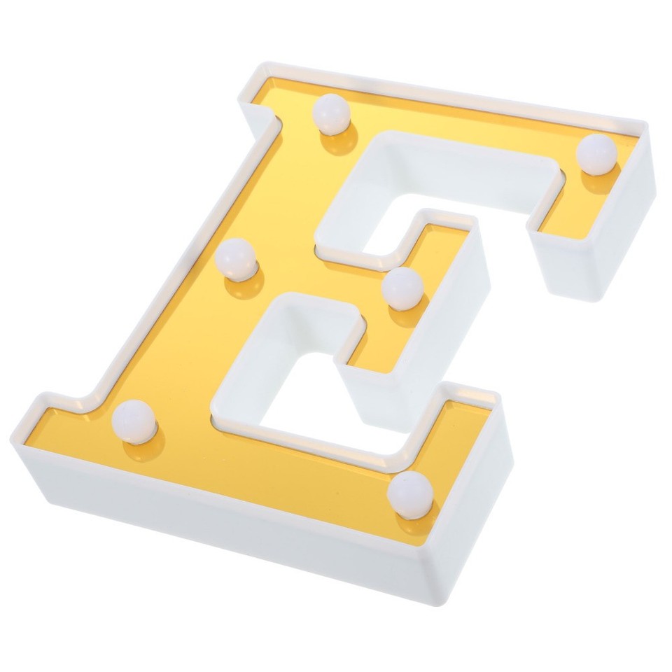 Lettera di alfabeto LED LED LED Distanza Led Tabella Light Decorative ...