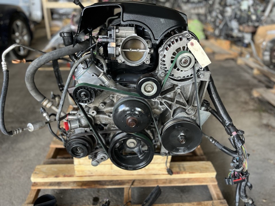 2008 ESCALADE 6.2L L92 COMPLETE ENGINE & TRANS PULL OUT 2WD 6L80 LS2 ...