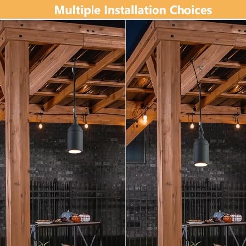 Outdoor Pendant Hanging Lights,12V Low Voltage Landscape Lighting, | eBay