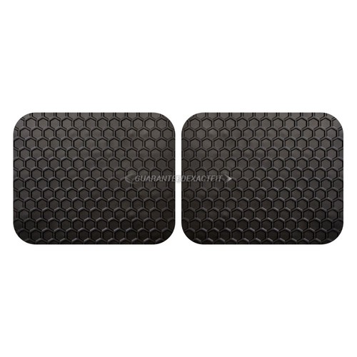 For 83-85 Quattro Intro-Tech Floor Mats AD-601R-RT-B Custom Floor Mat ...