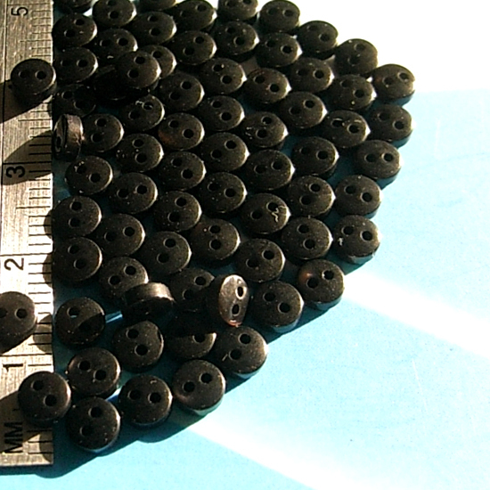 Rare! 30 Very Small Mini Tiny Micro Figures Doll Clothing Sew Buttons 4 ...