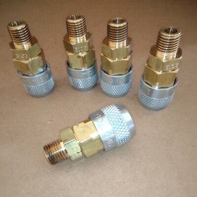 Foster 3103 - 1/4" Male NPT x 1/4" Industrial Coupler Brass Air Hose ...