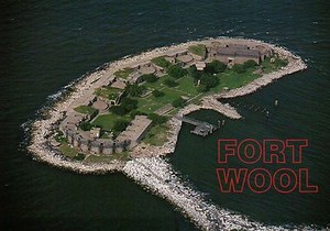 Fort Wool Hampton Virginia, Merrimack Monitor Civil War Battle Military ...