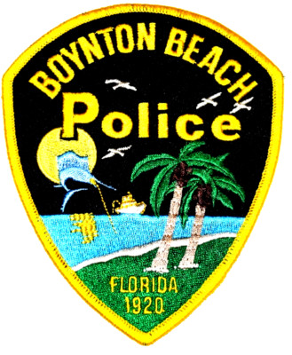 BOYNTON BEACH – POLICE -FLORIDA Sheriff Police Patch SAIL FISH PALM ...