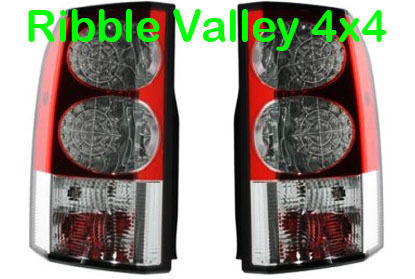LAND ROVER DISCOVERY 3 & 4 REAR LED TAIL LIGHTS PAIR - LR014003 ...