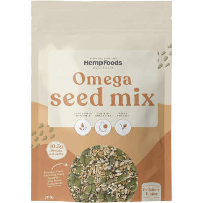 HEMP FOODS AUSTRALIA Omega Seed Mix 5x200g | eBay Australia