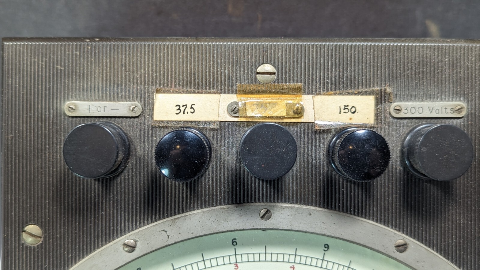 Antique Weston Electrical Instrument Watt Meter Steampunk USA W ...