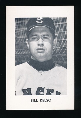 1967 Seattle Popcorn (PCL) -BILL KELSO (Seattle Angels) -Angels, Reds ...