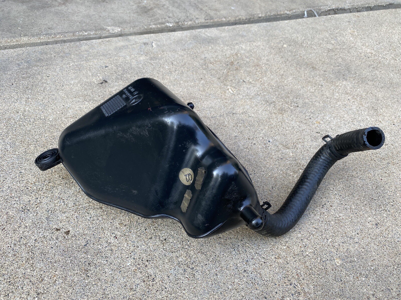 MERCEDES R230 SL550 SL500 HYDRAULIC ABC FLUID RESERVOIR TANK 2303200014 ...