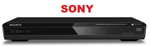 Sony Compact Slim Multi-format DVD Player In Black with DVD CD VCD ...