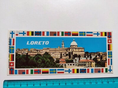 Adhesive Loreto Sticker Autocollant Aufkleber Vintage 80s Original | eBay