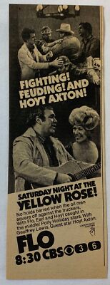 1981 CBS tv ad ~ FLO ~ Polly Holliday, Hoyt Axton | eBay