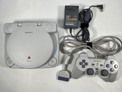 PlayStation One Slim Console with LCD Screen Combo in White ...