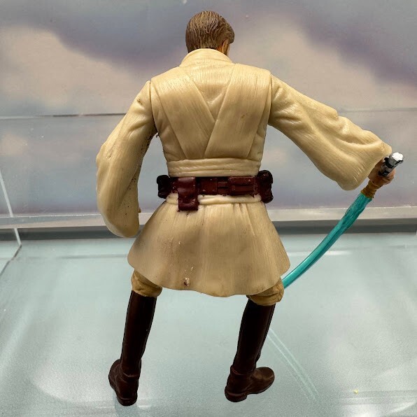 2005 Hasbro Star Wars ROTS Battle Arena Obi-Wan Kenobi Figure | eBay