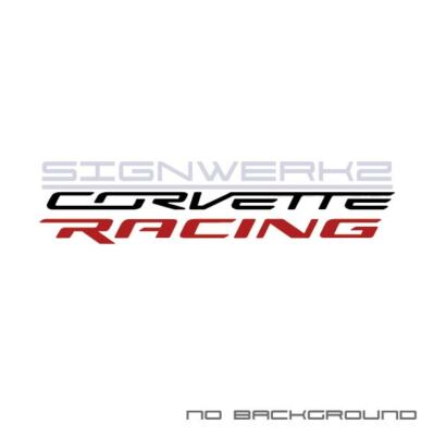 Corvette Racing Decal Sticker chevrolet stingway z06 Jake C7R 2 colors ...