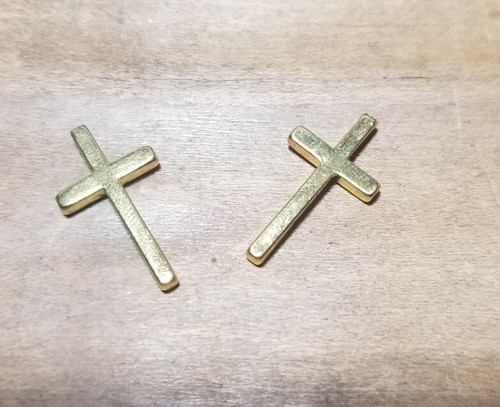 Brass inlays cross muzzleloader black powder Hawken Musket Pistol rifle ...