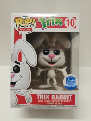 Funko Pop! Ad Icons #10 Trix Rabbit Funko Shop Limited Edition (b) | eBay