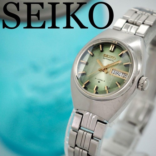 Seiko Women’s Automatic Watch 3-Sided Glass 1970s Used | eBay