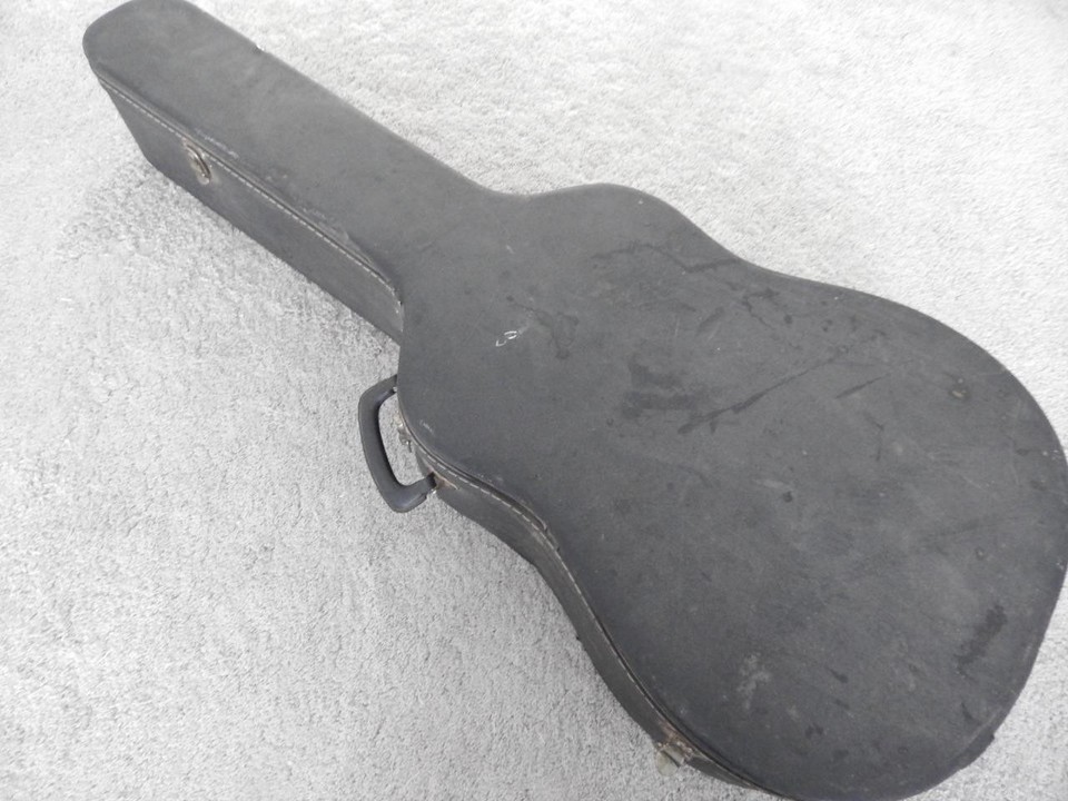 VINTAGE c1970 WFM MITCHELL ACOUSTIC GUITAR + HARD SHELL CASE | eBay