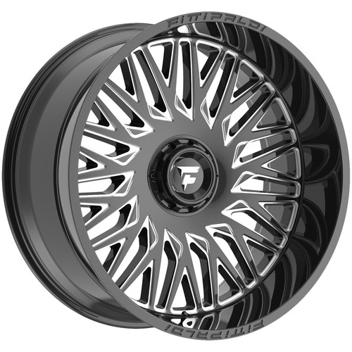 Fittipaldi Offroad FA07 20x12 6x135/6x5.5" -44mm Black/Milled Wheel Rim ...