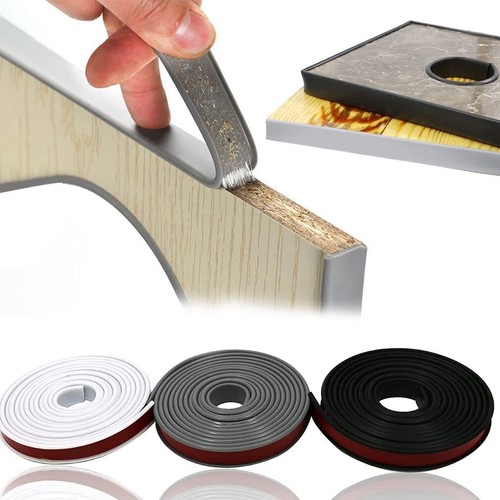 5M U-Shape Flexible Edge Banding Self Adhesive Furniture Edge Molding ...