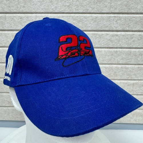 Kurt Busch #22 NASCAR Mopar Pennzoil Penske Blue Adjustable Baseball ...