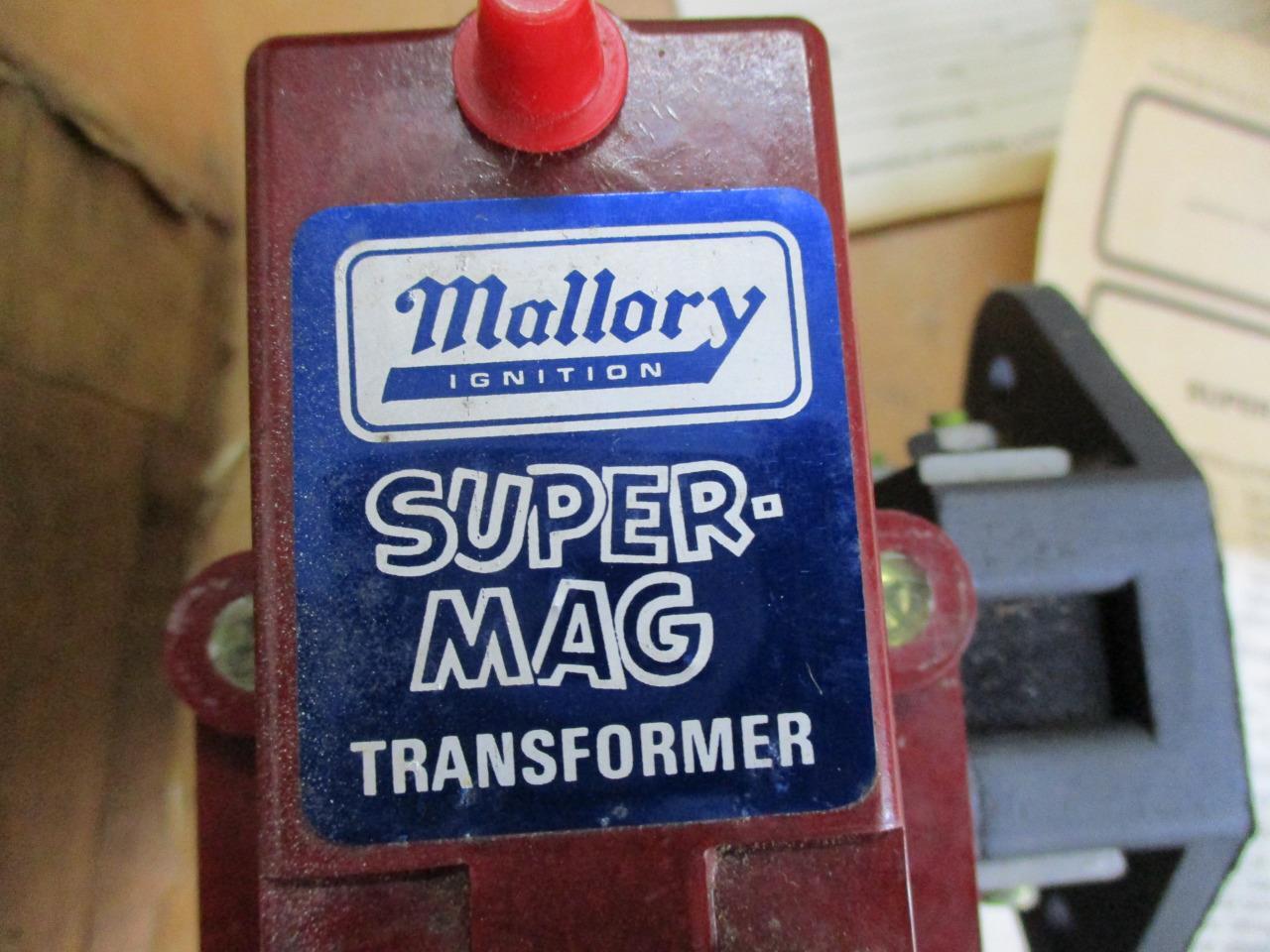 NOS 12V MALLORY DISTRIBUTOR SUPER MAG MAGNETO TRANSFORMER COIL IGNITION ...
