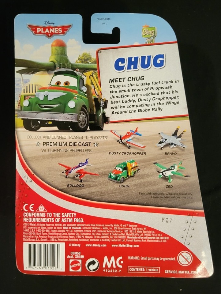 Disney Pixar Planes...Piston Peak series...Deluxe...Chug...UnOpened | eBay