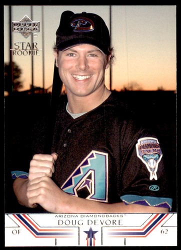2002 Upper Deck Doug Devore Arizona Diamondbacks #512 | eBay