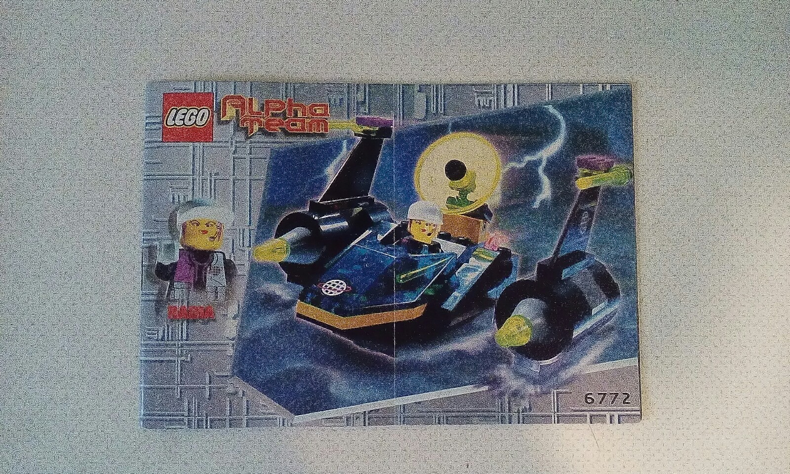 Bauanleitung"LEGO-ALPHA-TEAM" 6772, ungelocht, keine Steine | eBay.de