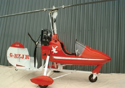 Merlin Layzell UK Autogyro Helicopter Wood Model Replica Small Free ...