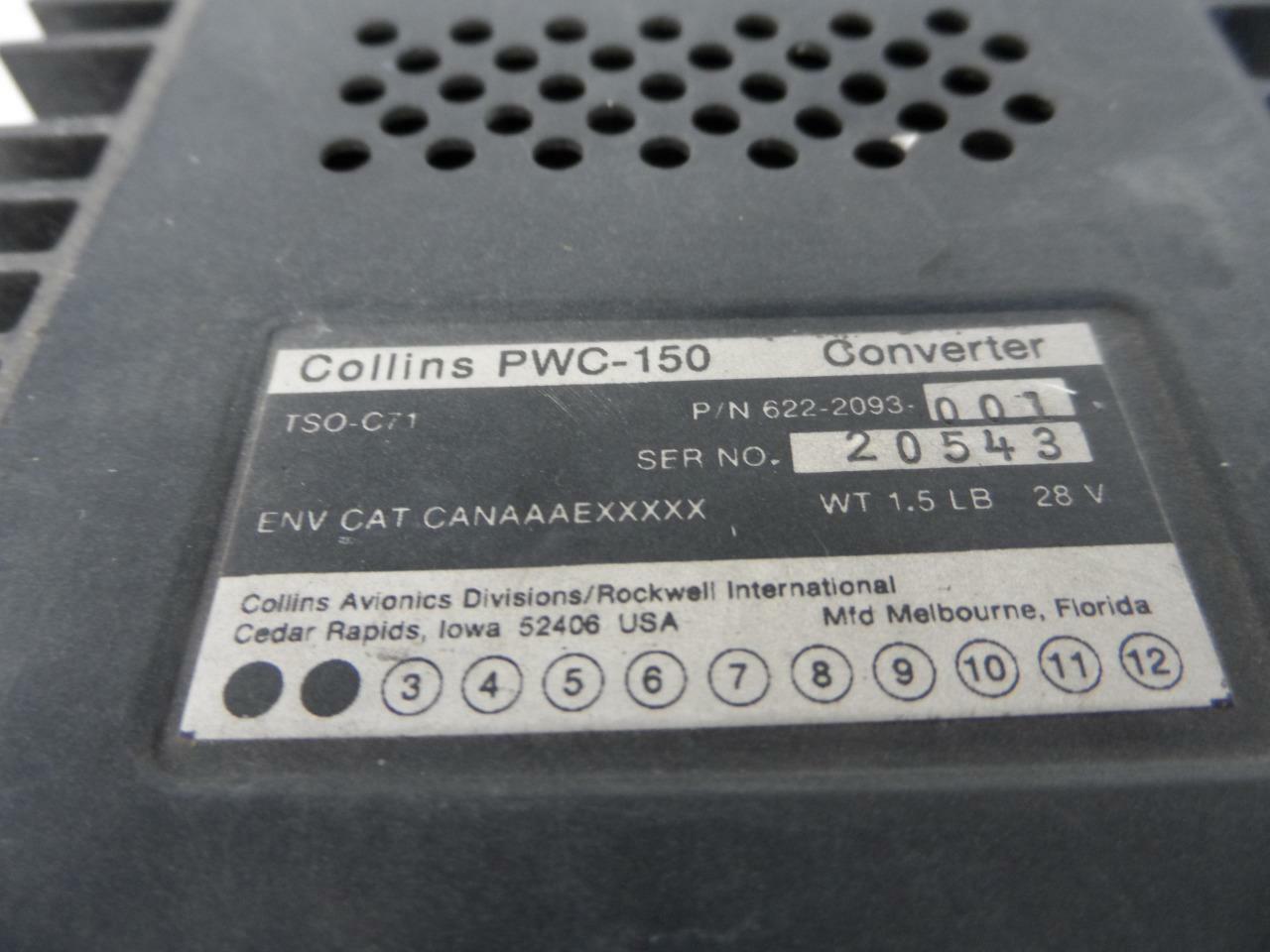 Collins PWC-150 Converter P/N 622-2093-001 | eBay