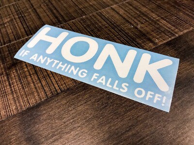 Honk Funny Decal, Sticker JDM, Car Truck | eBay