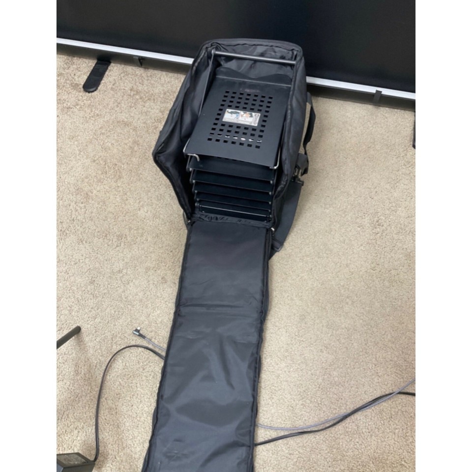 Mark Bric SWINGUP LITERATURE DISPLAY RACK in carry case | eBay