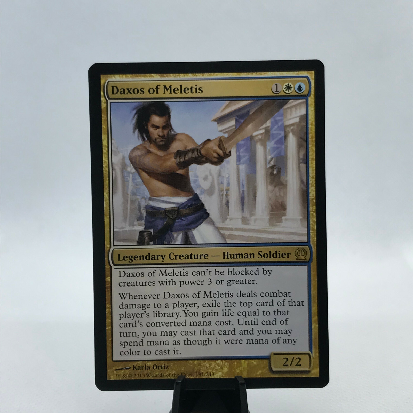 DAXOS OF MELETIS - THEROS - MTG - LEGENDARY CREATURE - RARE NM | eBay