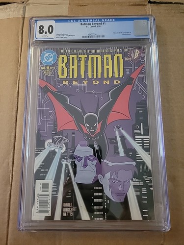 Batman Beyond 1 (1999) CGC 8.0 1st app Terry McGinnis DC Comic | eBay