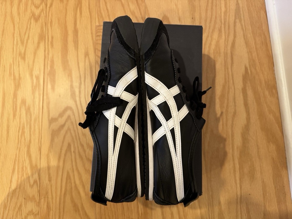 Onitsuka Tiger Mexico 66 Black/White Size M9 Used with Box Offers ...