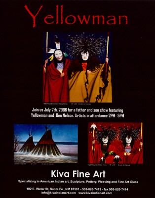 YELLOWMAN Art Gallery Exhibit ~ VINTAGE PRINT AD ~ 2006 | eBay