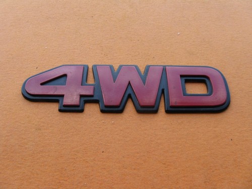 93 94 95 96 97 98 99 00 01 02 HONDA PASSPORT 4WD EMBLEM LOGO BADGE SIGN ...
