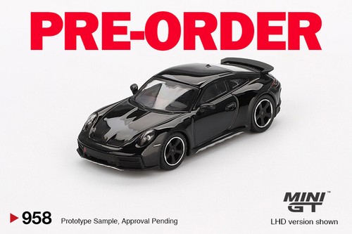(Pre-order) Mini GT #958 1/64 Porsche 911 Dakar Black RHD Diecast Model ...