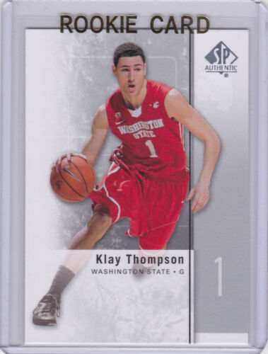 KLAY THOMPSON ROOKIE CARD 2011 Upper Deck SP Authentic Golden State ...