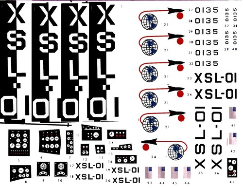 Vintage 1975 Revell H1800 1/96 Apollo-soyuz US Soviet Space Link-up ...