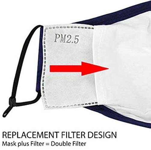 Respirator Mask Protective 5 Face Masks SAME DAY SHIPPING FROM USA 5 ...