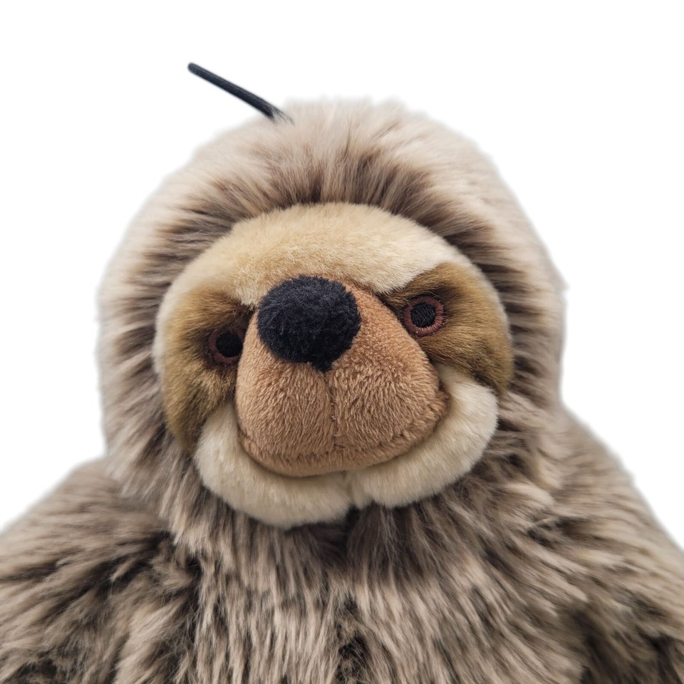 Fluff and Tuff TICO Sloth Plush Dog Toy With Squeaker Large 15-Inches ...
